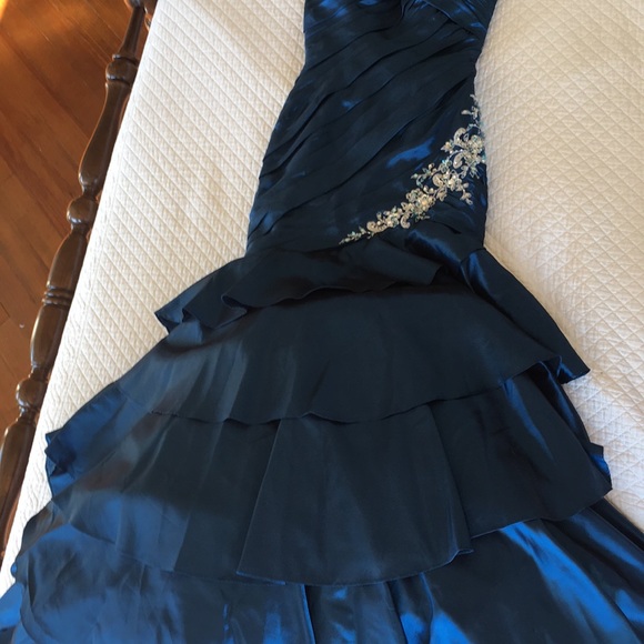 Me Prom by Moonlight | Dresses | Ocean Blue Formal Prom Dress | Poshmark